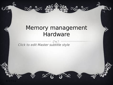 PDF Hardware Memory Management DOKUMEN TIPS