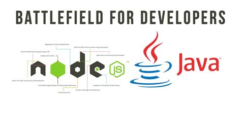 Node Vs Java Battlefield For Developers