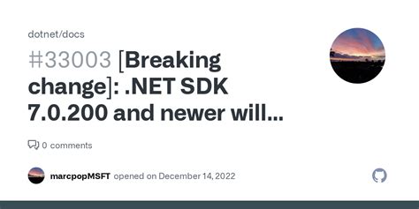 Breaking Change Net Sdk And Newer Will Require Msbuild And Visual Studio