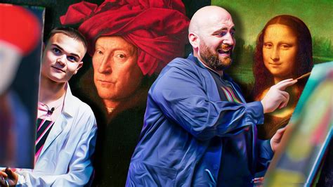 Τα Τζιμάνια ΑΝΤΙΓΡΑΦΟΥΝ διάσημους ΠΙΝΑΚΕΣ ζωγραφικής 😂 Youtube