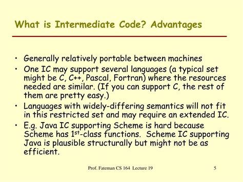 Ppt Introduction To Intermediate Code Virtual Machine Implementation Powerpoint Presentation