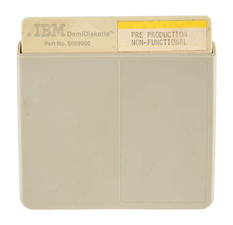 IBM 1983 DemiDiskette 4 Inch Floppy Disk Prototype RR Auction