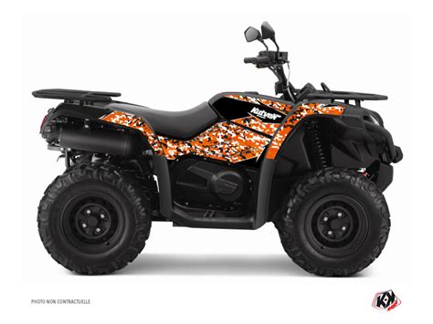 Kutvek Cfmoto Cforce 450 S Atv Predator Graphic Kit Dekorsatz Orange