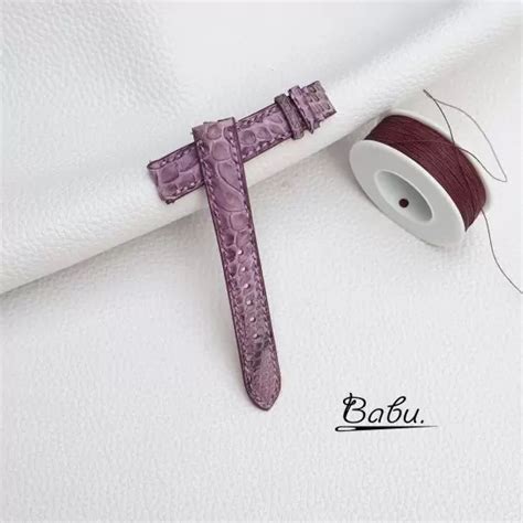 Quick Release Python Leather Watch Strap Custom Watch Band Python Skin Sw301