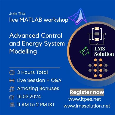 Premkumar K On Linkedin Matlabworkshop Advancedcontrol