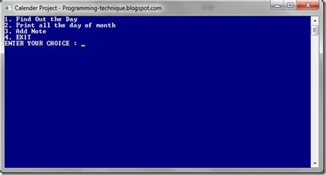 Project Calendar Application Using Cc Source Code Free Download Bd