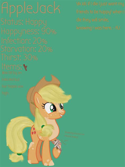 Infection Au Apple Jack By Cutie4pi3 On Deviantart