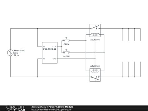 Power Control Module Circuitlab