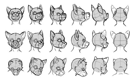 How To Draw A Furry Head Tutorial