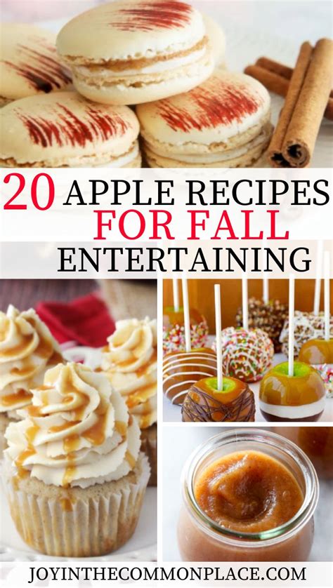 20 Apple Recipes For Fall Entertaining Fall Baking Recipes Fall