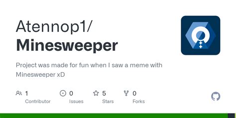 Github Atennop1 Minesweeper Project Was Made For Fun When I Saw A Meme With Minesweeper Xd