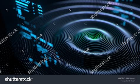 Quantum Computing Futuristic Technology Digital Cyberspace Stock