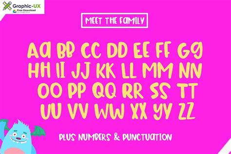 Bouncy Font Graphicux