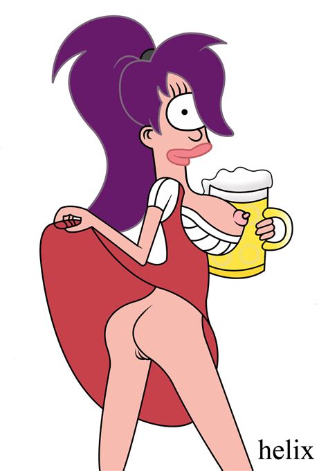Rule 34 Futurama Helix Purple Hair Tagme Turanga Leela 1310841