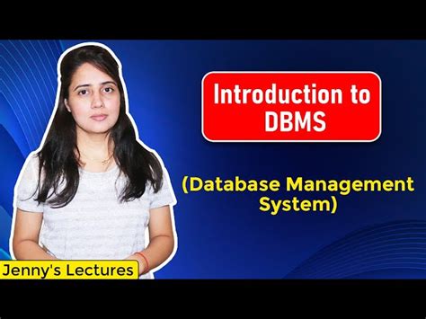 introduction to dbms database management system
