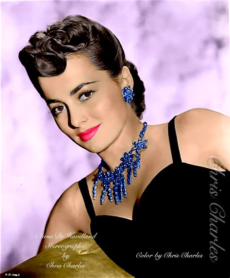 Olivia De Havilland Olivia De Havilland Classic Hollywood Glamour