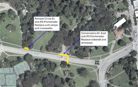 Golden Gate Park Jfk Promenade Construction Update December 2025