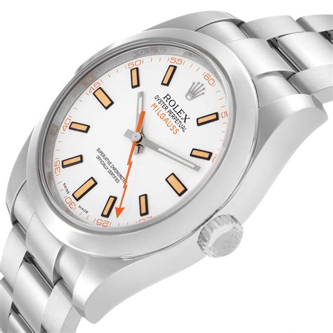 Buy Watch Rolex Milgauss Stainless Steel 116400 Swisswatchexpo
