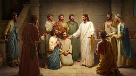 Jesus Appears To His Disciples After His Resurrection Detroit Chinatown
