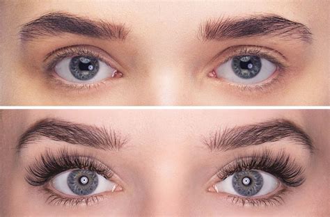 Before And After Volume Lash Lashes Eyelash Extensions Fake Eyelashes