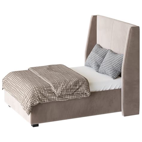 Laura Bed 3d Model For Corona