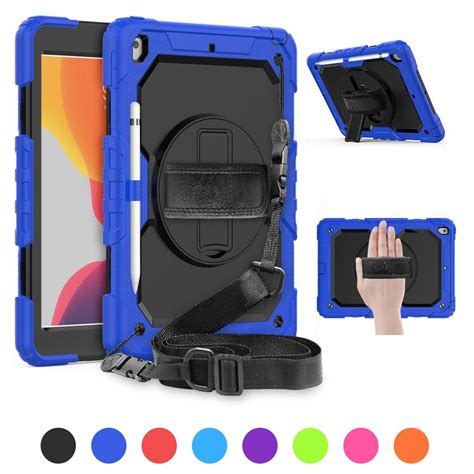 Shockproof Ipad 102 2019 7th Gen Strap Rugged Tough Case Cover Apple