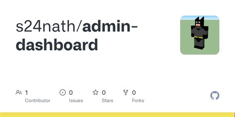 GitHub S24nath Admin Dashboard GitHub S24nath Admin Dashboard