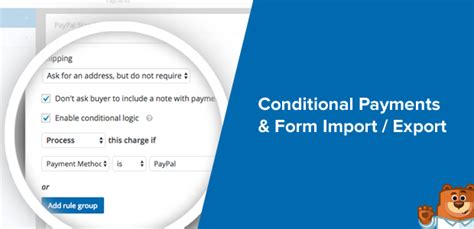 Form Import Export And Conditional Logic For Payments Wpforms 1 2 4