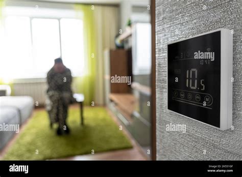 Low Temperature On The Thermometer In Winter The Energy Crisis In Europe 10 Degrees Celsius