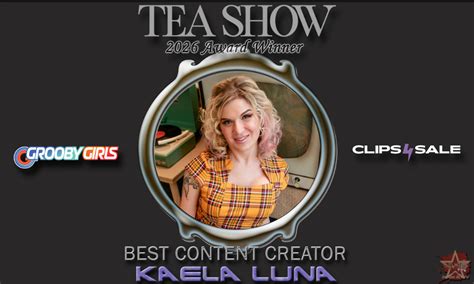 Kaela Luna Named Best Content Creator At 2026 Tea Awards Avn