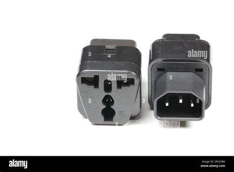 Iec Connector Apc Adapter Iec320 C14 Male To Universal Female For Convert Ac Power Of Household