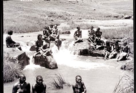 Zulu Reed Dance Bathing Zulu Reed Dance Bathing