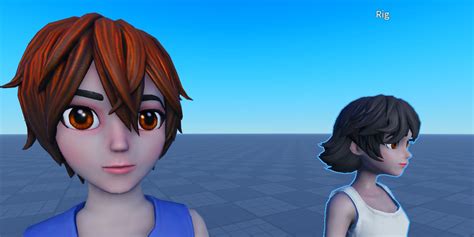 eyelashes and eyebrows does not resize based on skinned mesh and their body shape masculine