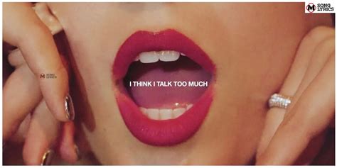Talk Too Much Lyrics Reneé Rapp Msonglyrics