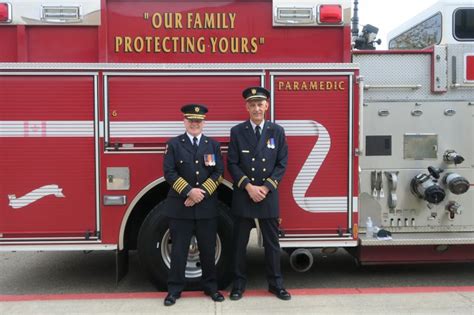 Proud And Honoured To Accept The Government Of Canada Exemplary Service Medal From Leduc Fire