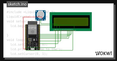 Display On Lcd Crystal Wokwi Esp32 Stm32 Arduino Simulator