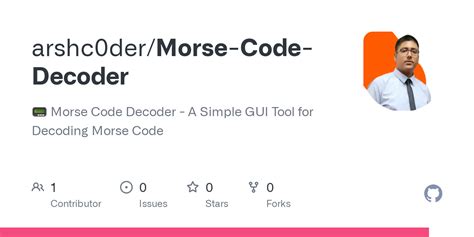 morse code decoder mainwindow ui at main · arshc0der morse code decoder · github
