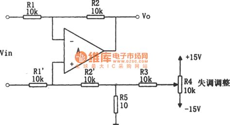 The Offset Zeroing Circuit Of Differential Amplifier Amplifier Circuit Circuit Diagram