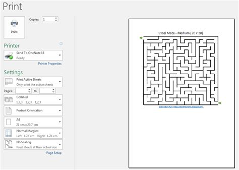 Excel Macro Fun Excel Maze Generator