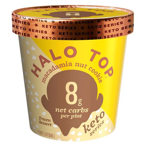 Halo Top Keto Peanut Butter Chocolate Ice Cream 16oz Delivered In As