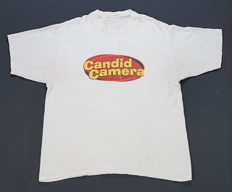 Rare Vtg Candid Camera Television Show Promo Graphic Gem