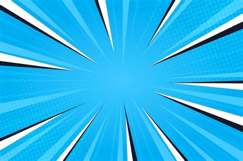 플랫 만화 스타일 배경 무료 벡터