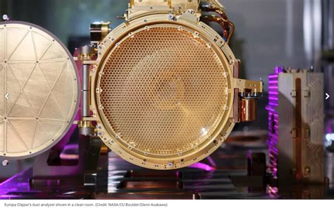 University Of Colorado Boulders Europa Surface Dust Analyzer Suda