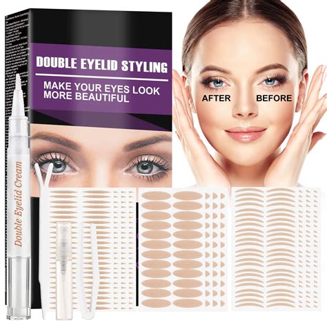 Invisible Eyelid Tape 480 Pcs Eyelid Lifter Strips Double Eyelid Tape For Hooded Eyes Instant