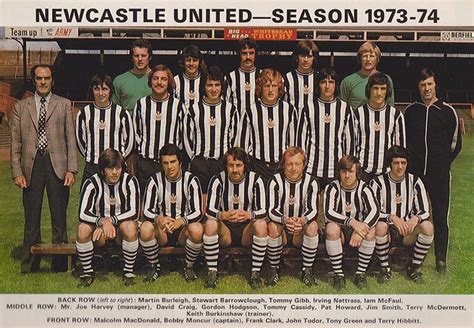 Newcastle United Football Team Photo 1973 74 Season £3 50 Picclick Uk