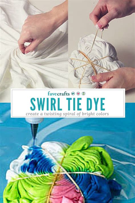 Swirl Tie Dye Technique Diy Tie Dye Designs Tie Dye Crafts Tie Dye
