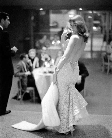 Vikki Dougan Photographed By Ralph Crane 1958 Backless Evening Gowns