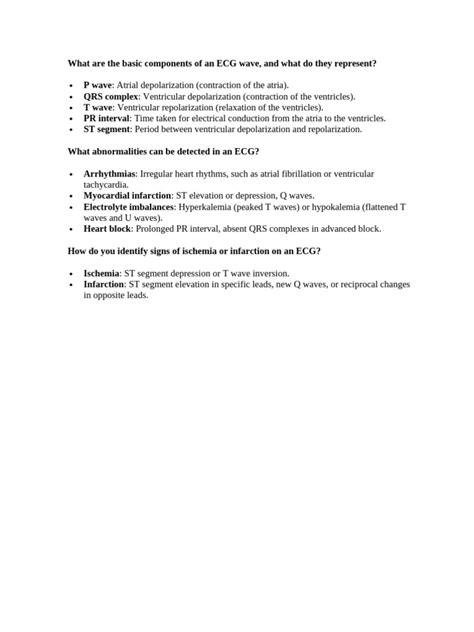 Ecg Quiz Pdf