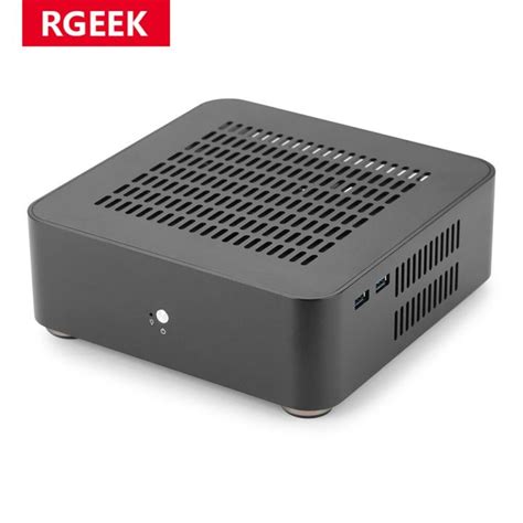 Rgeek L65s All Aluminum Chassis Mini Htpc Case Mini Itx Cases Computer Gaming Pc Desktop Case
