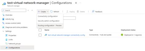 Create And Manage Udrs With Azure Virtual Network Manager